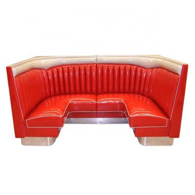 China Het Amerikaanse van de Koffiesofa set restaurant dining booth van de jaren '50 Retro Stijl Anti Verouderen Te koop