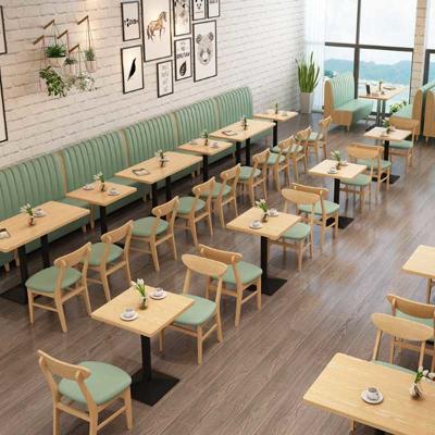 Cina Alta disposizione dei posti a sedere commerciale posteriore della cabina del ristorante del cuoio della mobilia del self-service del doppio lato in vendita