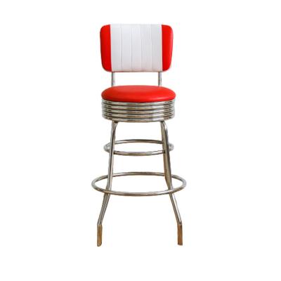 Cina Sgabelli da bar con struttura in metallo di design americano industriale anni '50 Personalizza in vendita