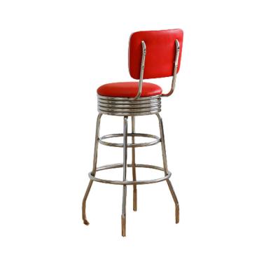 Cina Sgabelli da bar con struttura in metallo di design americano industriale anni '50 Personalizza in vendita