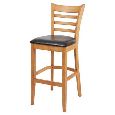 China Vintage Tractor Bar Stool Retro Barstool Industrial Dining Chairs 65cm Wood for sale
