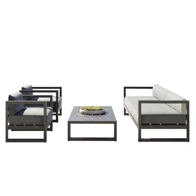 China Sofa Garden Sets Waterproof Sunscreen Leisure Seat Supplier Outdoor Aluminum Furniture Set for sale
