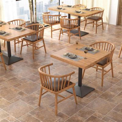 China Commercial Pub Hookah Lounge Restaurant Booth Sofa and Dining Table Set With Chairs for sale