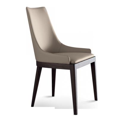 China High Back Dining Chairs Ash Solid Designer Restaurant Classic Top Grade Wood Hotel Chair for sale
