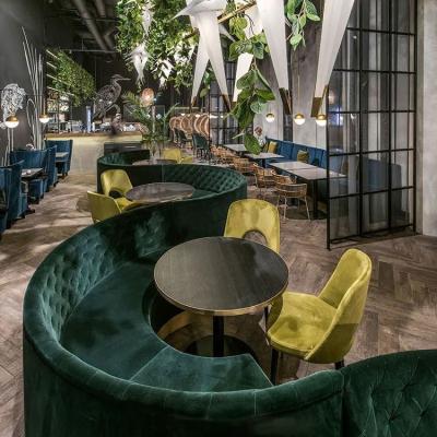China Customizable Restaurant Sofa Bench with High-Density Foam and Modern Design for Commercial Use for sale
