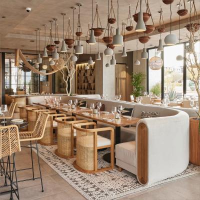 China Customizable Eco-Friendly Durable Restaurant Furniture Set for Commercial Dining for sale