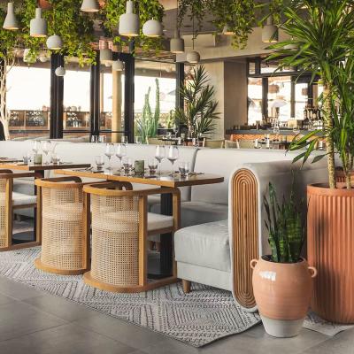 China Luxury Design Customizable Commercial Restaurant Furniture Durable Materials Cafe Booth Seating for sale