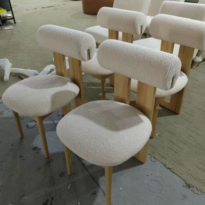 China Southeast Asian Style Customizable Dining Chairs with High-density Foam for Restaurants and Cafes for sale