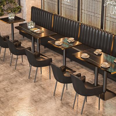 China Classical Solid Wood Customizable Comfortable Restaurant Furniture Dining Room Table and Chairs for sale