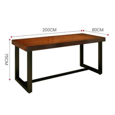 Cina Tabella della sala da pranzo di 180cm e caffetteria di legno 120cm di Seater Amburgo delle sedie 4 in vendita