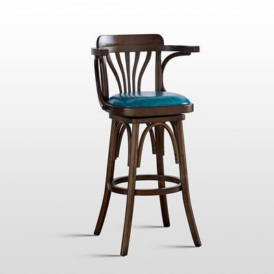 China Openluchtbarbarkrukken met Houten Hoge de Stoel Britse Stijl van de Ruggenluxe Te koop