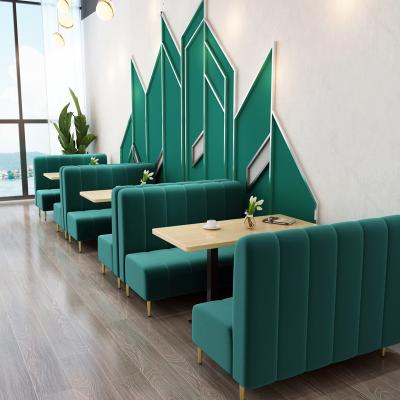 China De de openluchteettafel en Stoelen van het Fluweelrestaurant Geplaatst Stof 160cm Moderne 180cm Te koop