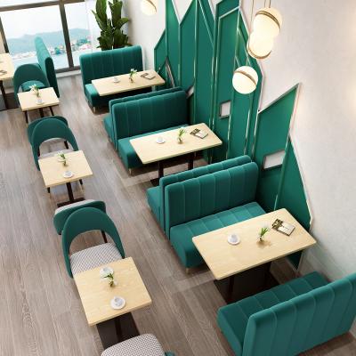 China De de openluchteettafel en Stoelen van het Fluweelrestaurant Geplaatst Stof 160cm Moderne 180cm Te koop