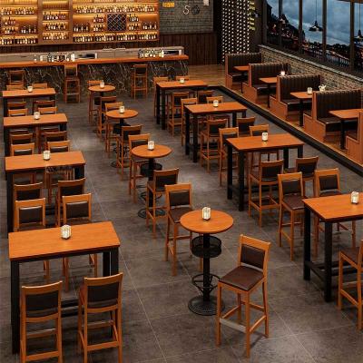 Cina Il bistrot all'aperto Antivari della piattaforma presenta il legno industriale di stile del comune stabilito in vendita