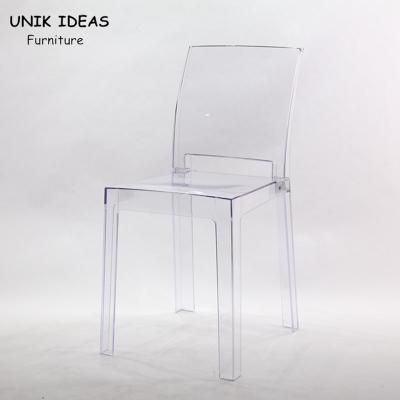 Cina Chiaro giardino trasparente 81cm di Crystal Wedding Chairs Rentals Outdoor del fantasma in vendita