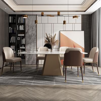 Cina Cuoio pranzante all'aperto minimalista a 19 pollici pranzante nordico dell'insieme di altezza di Seat della sedia del rattan in vendita