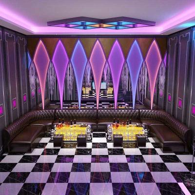 Cina ampio 12 Seater salotto a forma di U su ordinazione Sofa With Chaise Strip del club di 3m in vendita