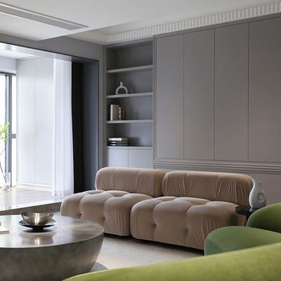 Cina Strati sezionali del salone di 3 pezzi con il minimalista italiano della mobilia dei Recliners in vendita