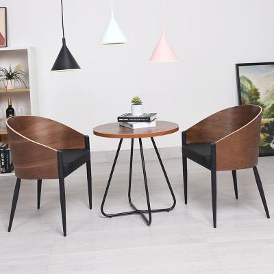 Cina Stile nordico di Costes del caffè di svago che pranza l'unità di elaborazione Seat di legno della sedia in vendita