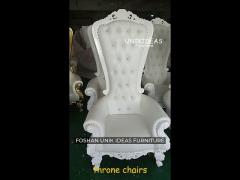 royal high back king throne chairs wedding rental bride and groom sofa chair