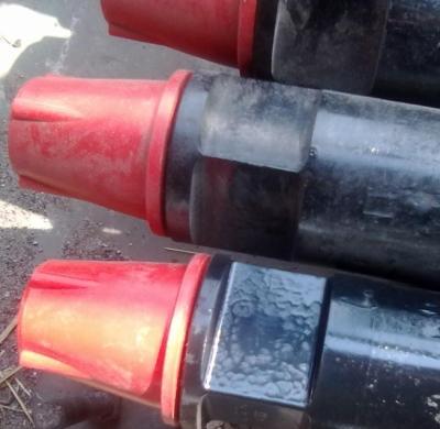 China 6.5mm Thickness Drill Steel Pipe 114mm Diameter With 3-1/2 API REG Thread for sale