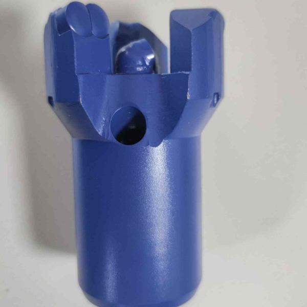 Diamond PDC Drill Bit , Non Coring Drill Bits 76mm Diameter For Coal Mining
