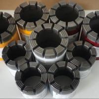 China Sampling Diamond Impregnated Drill Bit , Hq Diamond Core Bit For Soft Hard Rock for sale