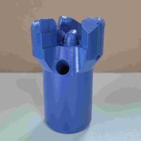 China Non Coring Pdc Drill Bit 3 Wings / Blades Concave Bits For Mining Drilling for sale