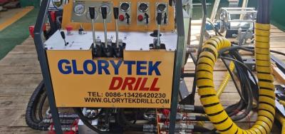 China Taladro portátil Rig For Different Angle Drilling de base de GL500E con el motor diesel en venta