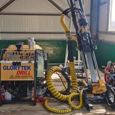 China Gl300e Portable 320m Diamond Core Drill Rig For Mountain Rock Drilling for sale
