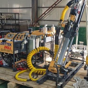 China Gl500e Different Angle Portable Core Drilling Rig With Diesel Engine for sale