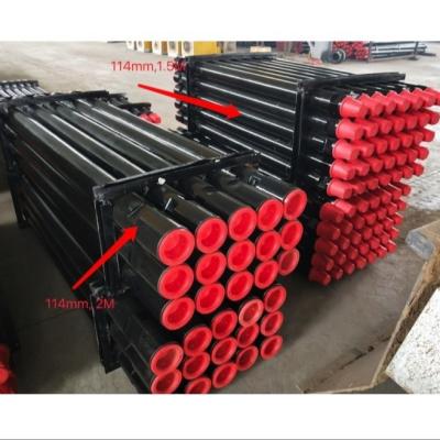 China 114*3000mm Friction Welding Dth Drill Pipe With Api 3 1/2reg Thread for sale