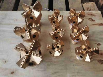 China 152mm Three Wings pdc well drilling bit Steel Body for sale