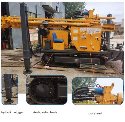 China GL300S Borehole Water Well Drill Rig High Power For Air Drilling Mud Pump for sale