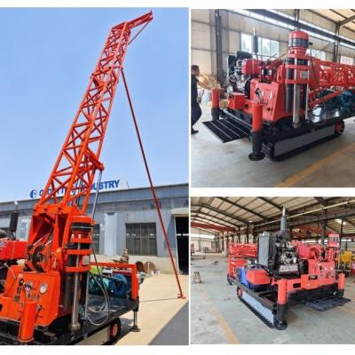 Cina Il tipo del cingolo inclinava l'impianto di perforazione profondo dell'esplorazione del foro con profondità della perforazione fino a 1000 piedi in vendita