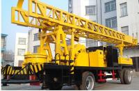 China Trailer Type Small Water Well Drilling Rig Machine T-400 for sale