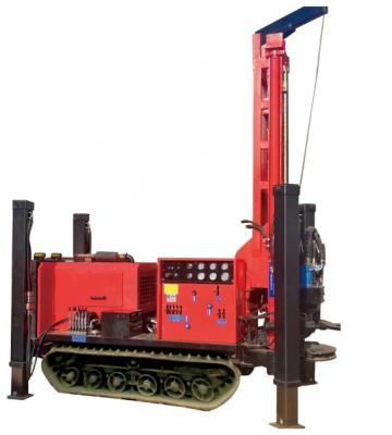 중국 장비를 꿰뚫는 200m 깊은 크롤러 우물은 착정기 기계를 지녔습니다 판매용