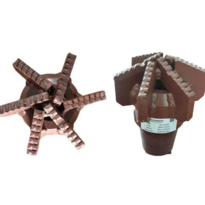 Soft Formation Polycrystalline Diamond Drill Bits 225mm Diameter 6 Wings