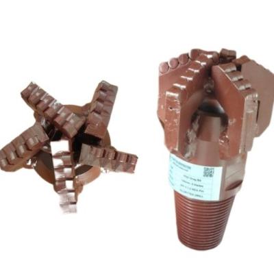 中国 Customized Size Pdc Drill Bit Step Type Soft Rock Drilling With 5 Wings 販売のため