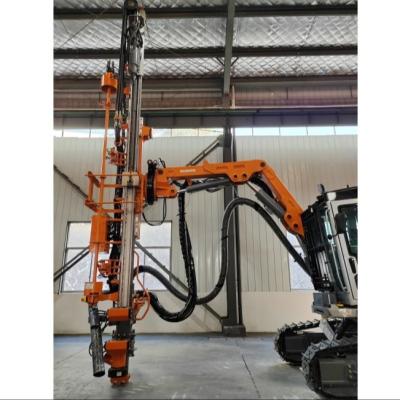 中国 パネウマティック鉱業DTH / トップハンマー 表面爆孔ドリルリグ 統合設計 販売のため