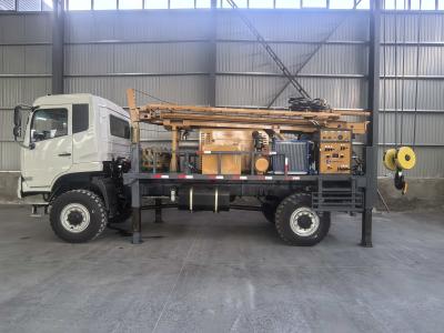 중국 GL500T 수압 트럭에 장착 된 구멍 물 우물 뚫기 리그 깊은 우물 판매용