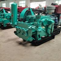 China High Performance Horizontal Three Cylinder Reciprocating Single Acting Piston Pump for Core Drilling for sale