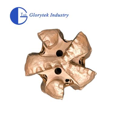 China 6 Inch PDC Drill Bit 5 Blade Steel or Matrix Body for Mining Projects for sale