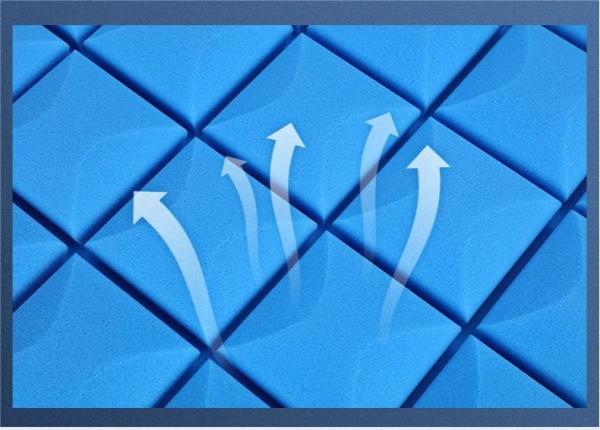 Quality Other Standard Shape Acoustic Foam Sound Panels with Self-adhensive Tape 5 for sale