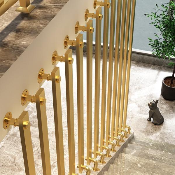 Quality Aluminum Railing for Modern Apartment Customized Wrought Iron Balustrade Stairs for sale