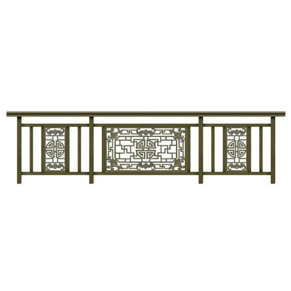 Quality Wall Mounted Modern Aluminum Stair Railing for Decks Outdoor Balcony Balusters Railing for sale