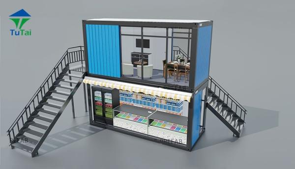 Quality Flat Pack Container Steel Board Room for Quick Installation in Prefabricated for sale