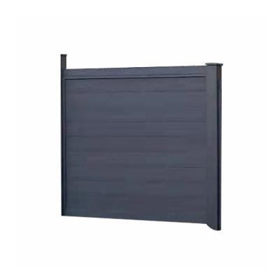 China Outdoor Uv-Proof Wood Plastic Composite Fence Board For Farm Weather-Resistant Qualit for sale