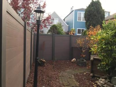 China UV-Proof Wood Plastic Composite Fence Board for Porch Railings and Flooring Mounted for sale