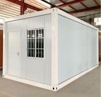 China Contemporary 20ft Modular Foldable Flat Pack Container House Steel Structure Villa for sale